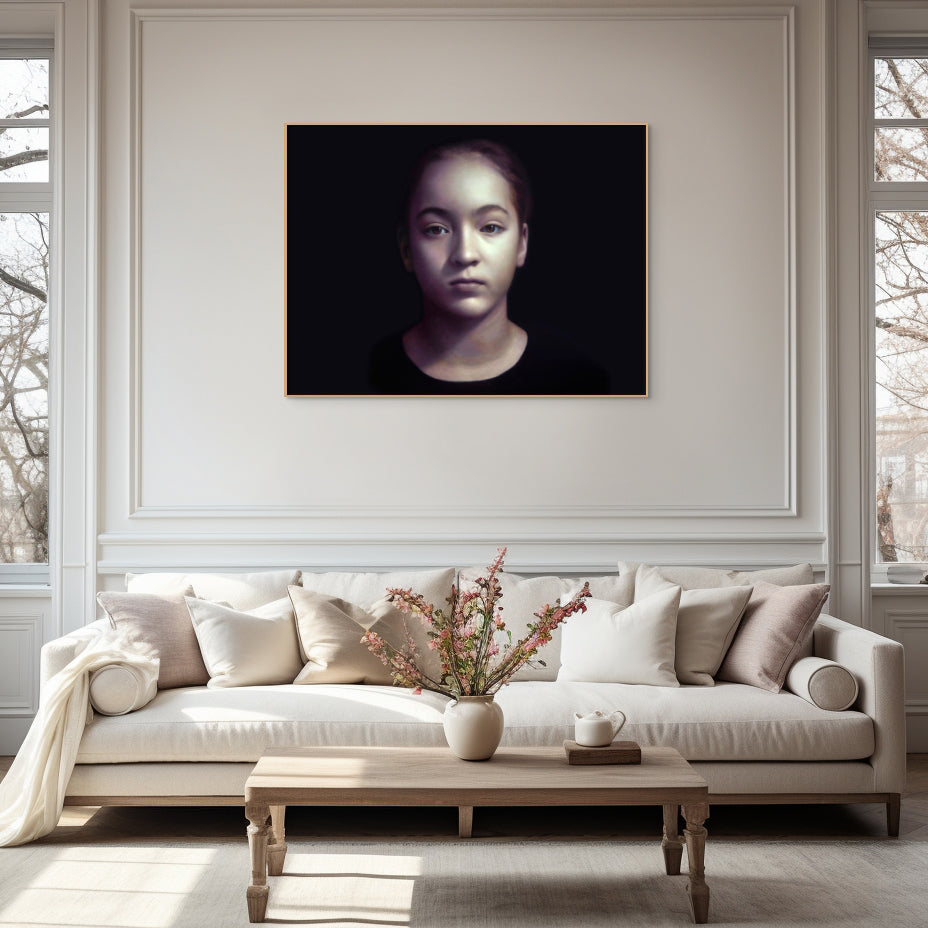 Original Portrait Painting: "Meg" - Commission a Portrait – Marcus ...